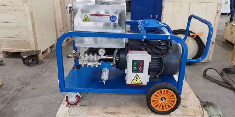 500bar High Pressure Water Jet Machine For Indonesia customers