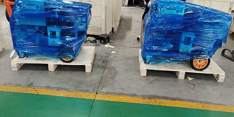 500bar High Pressure Water Jet Machine For Indonesia customers