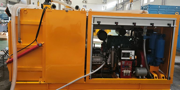 Asphalt road marking removal machine - Pressure Jetter Manufacturer