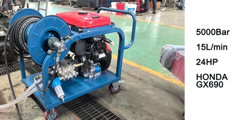 500bar High Pressure Water Blaster For Malta - Pressure Jetter Manufacturer