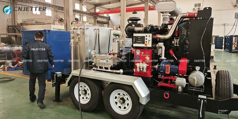 20K psi Ultra High Pressure Water Jetting Machine