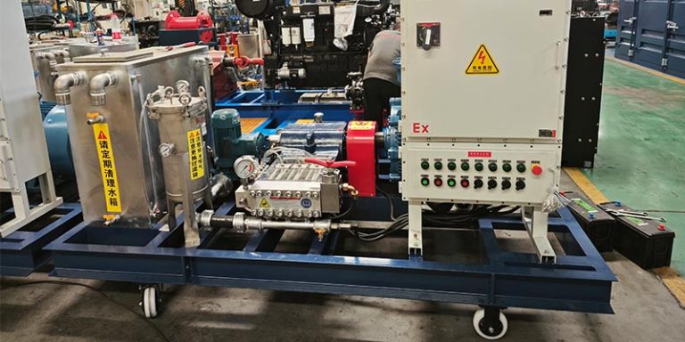 High Pressure Hydro Jetting Machine 1400bar, explosion proof